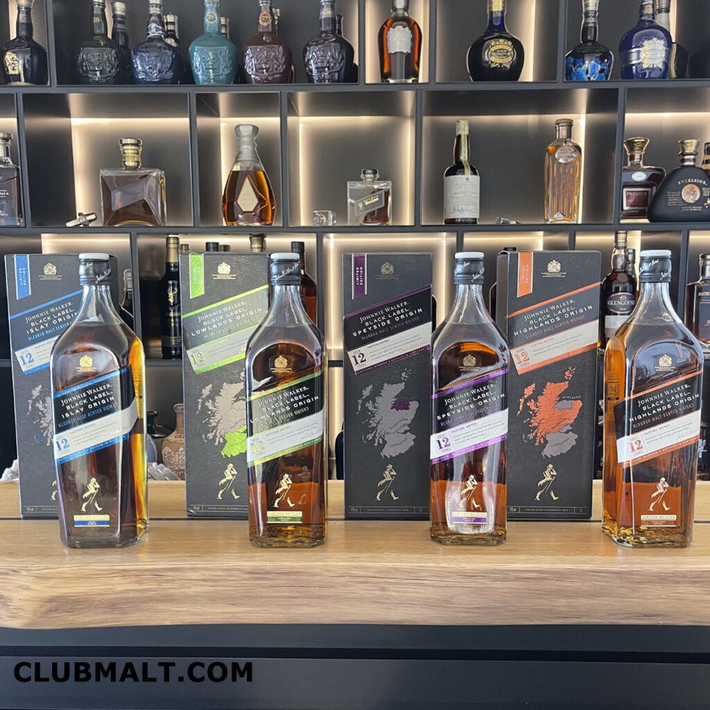 Johnnie Walker Black Label Origins Set - CLUB MALT