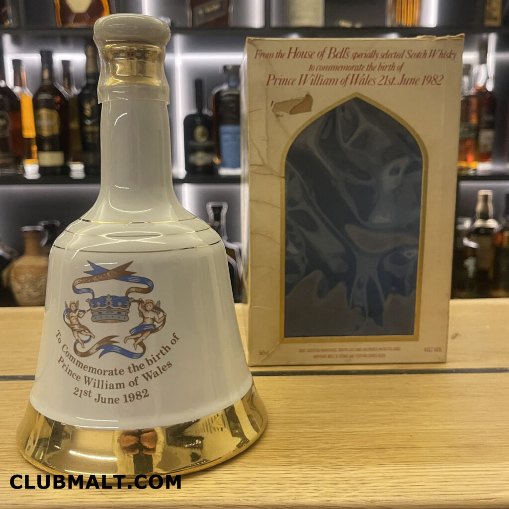 BELL'S PRINCE WILLIAM'S BIRTH 1982 50CL - CLUB MALT