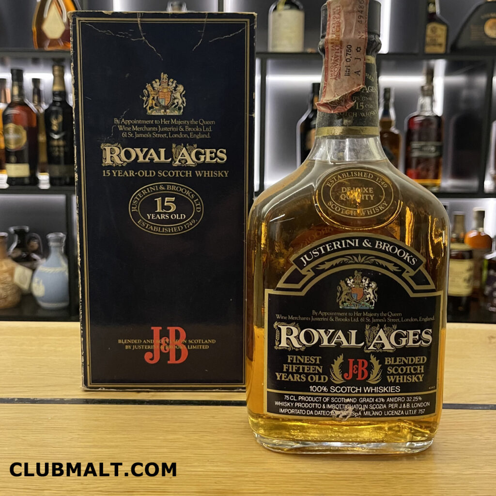 J&B Royal Ages 15Y 75CL - CLUB MALT