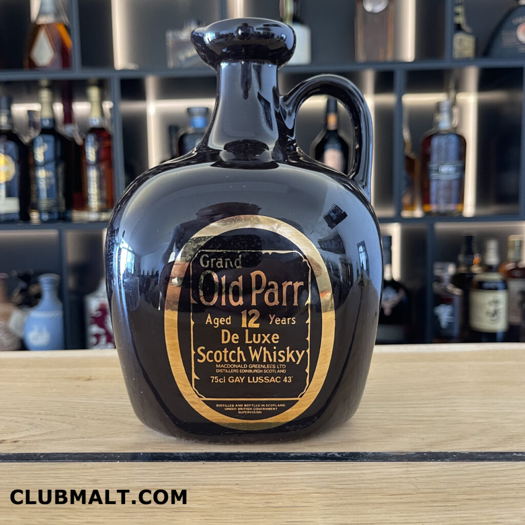 GRAND OLD PARR DELUXE DECANTER 12Y 75CL - CLUB MALT