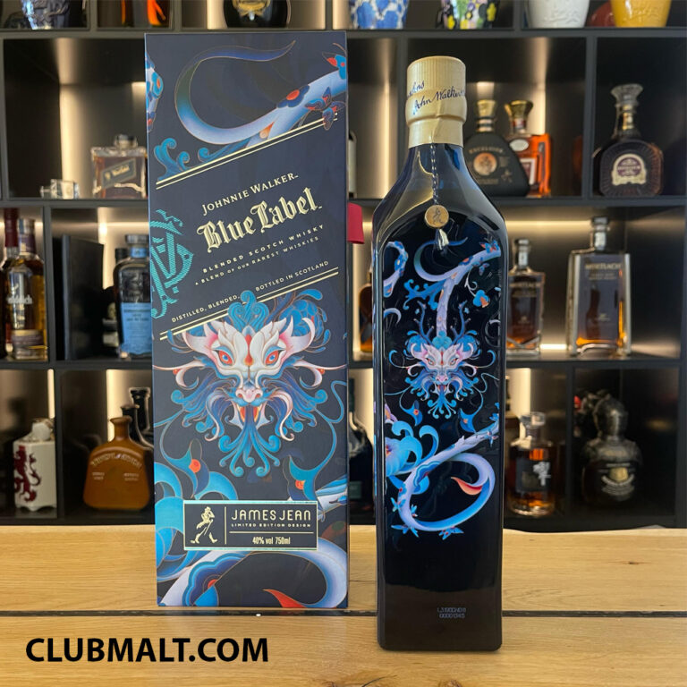 JOHNNIE WALKER BLUE LABEL JAMES JEAN 75CL - CLUB MALT