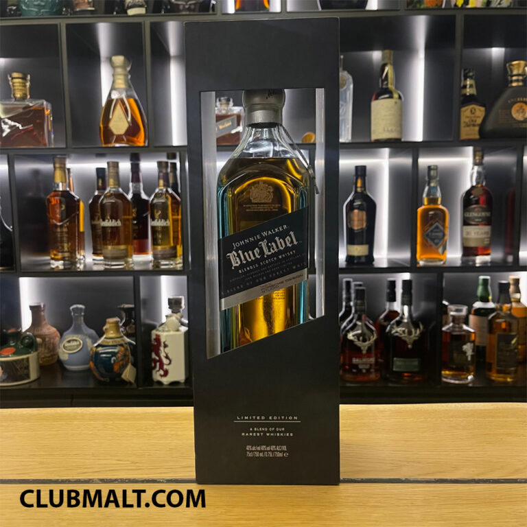 JOHNNIE WALKER BLUE LABEL LIMITED EDITION 75CL - CLUB MALT