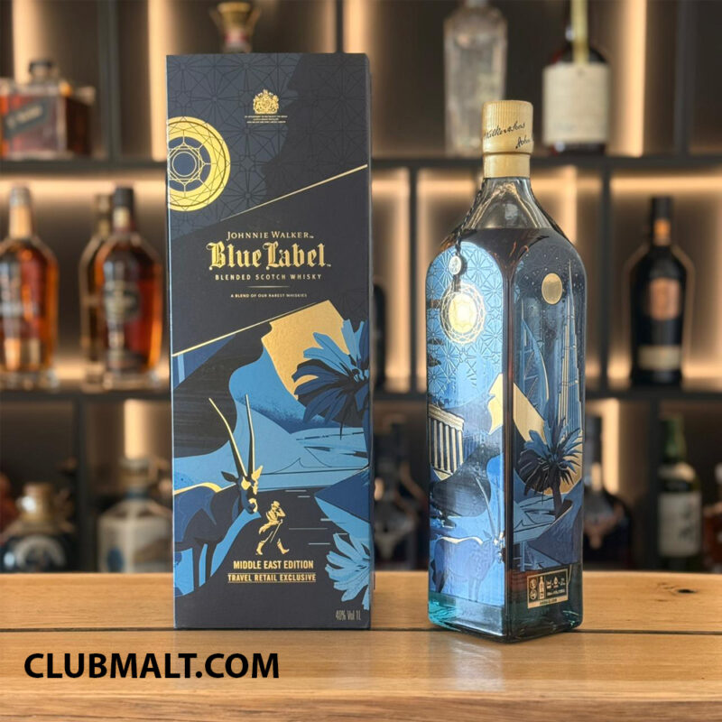 Johnnie Walker Blue Label Middle East Edition 1L - CLUB MALT
